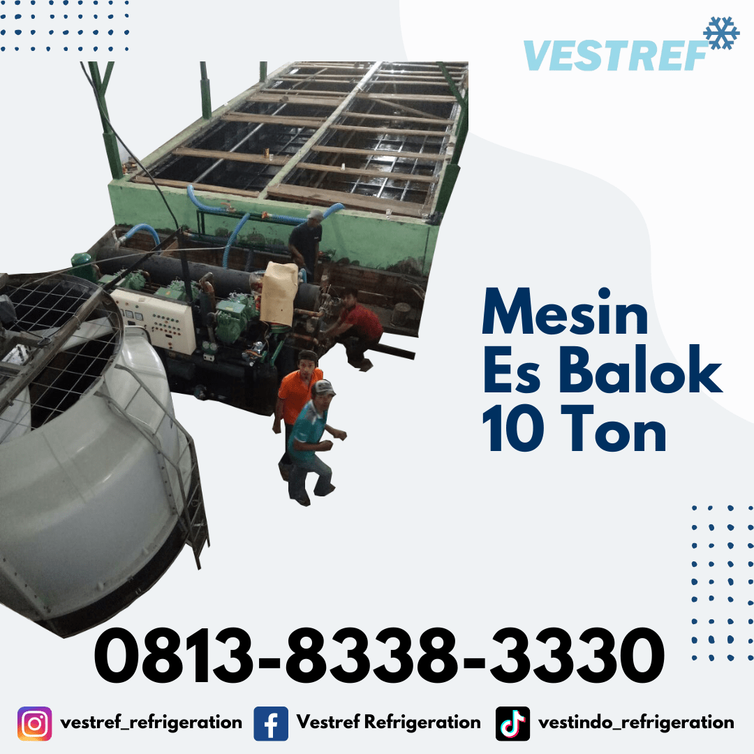 Mesin es balok kapasitas 10 Ton – VESTREF Ecommerce